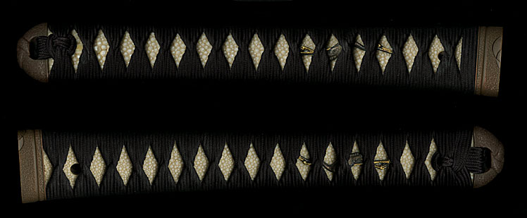 Japanese Sword -Nice fully mounted gendaito katana signed "Nagamitsu saku"