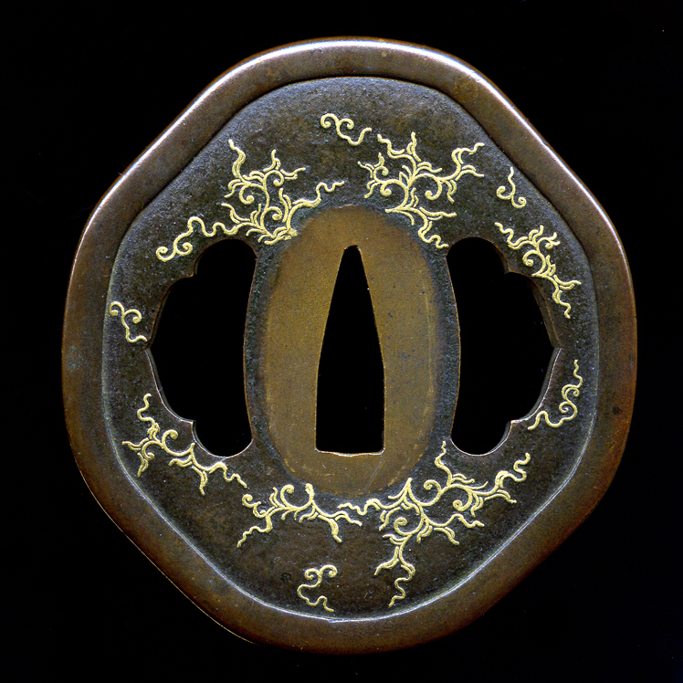 Japanese Sword Tsuba Sale - Top NBTHK Papered Higo Tsuba Kanshiro